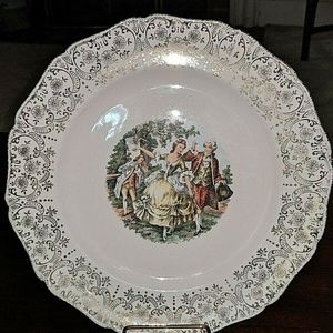 Dining | Royal Queen Dinner Plate 1 22kt Gold Chantilly | Poshmark